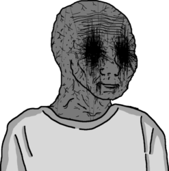 Meme Brainlet Wojak Png Transparent Image
